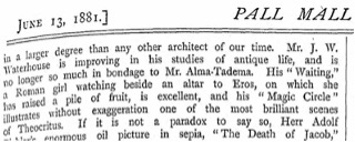 The inspiration behind The Magic Circle – Waterhouse Revealed